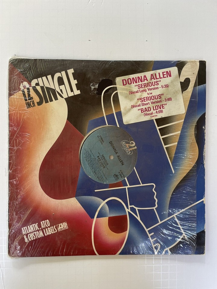 Donna Allen Serious 12” Single 1986 LP | eBay