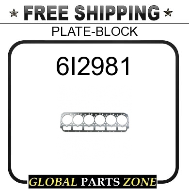 6I2981 - PLATE-BLOCK 2W8601 7N1199 6I4303 6I3189 for Caterpillar (CAT ...
