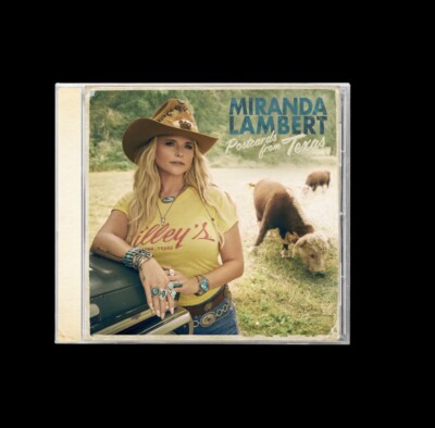 Miranda Lambert SIGNED Autograph 💿 Postcards From Texas CD New | eBay