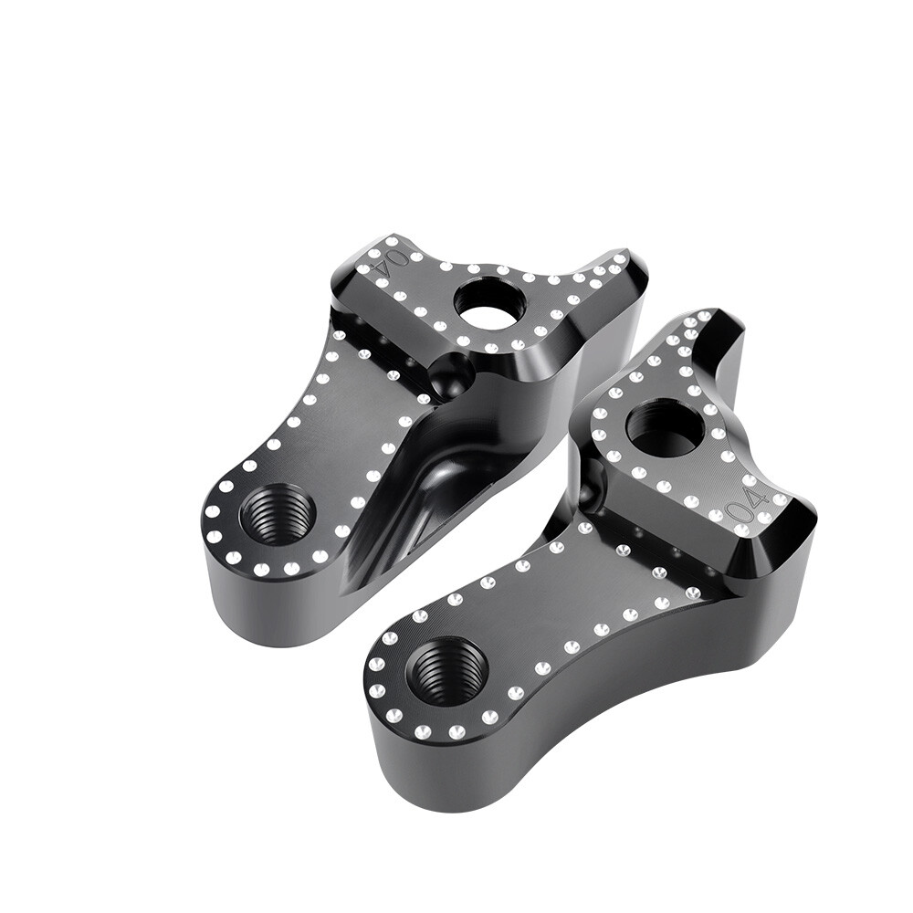 2 Inch Lowering Blocks Kit Motorcycle fits For Harley Electra Glide ...