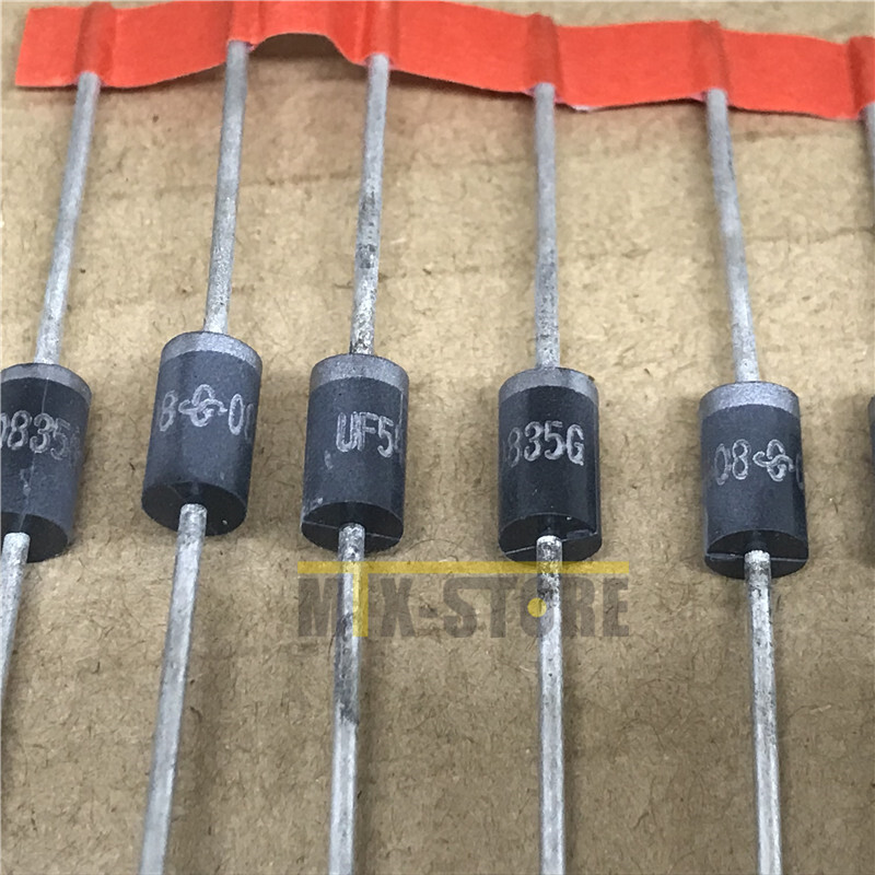 10PCS UF5408-E3/54 DIODE FAST 3A 1000V DO-201 UF5408-E3 5408 UF5408 ...