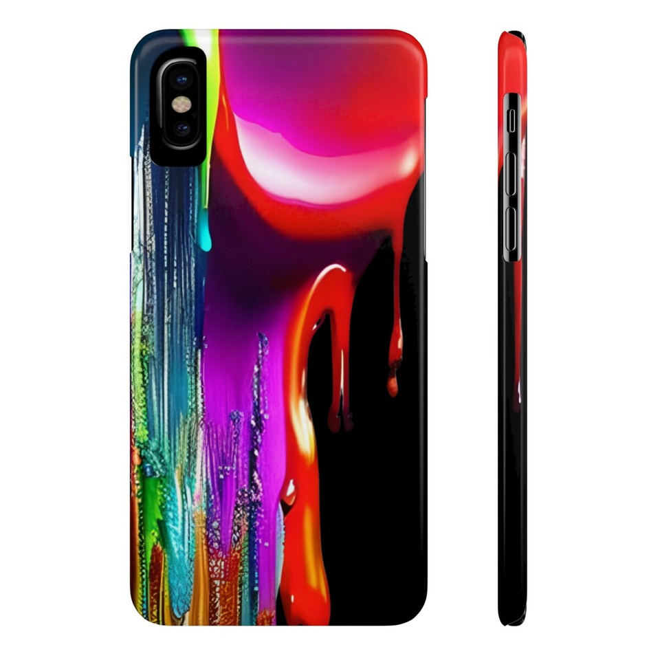 Paint Drip Graphic Design Protective Phone Case Slim Phone Cases, Case ...