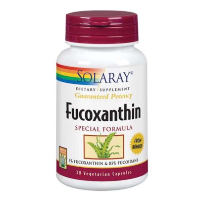 Fucoxanthine Spécial Formule 30 Capuchons Par Solaray | eBay