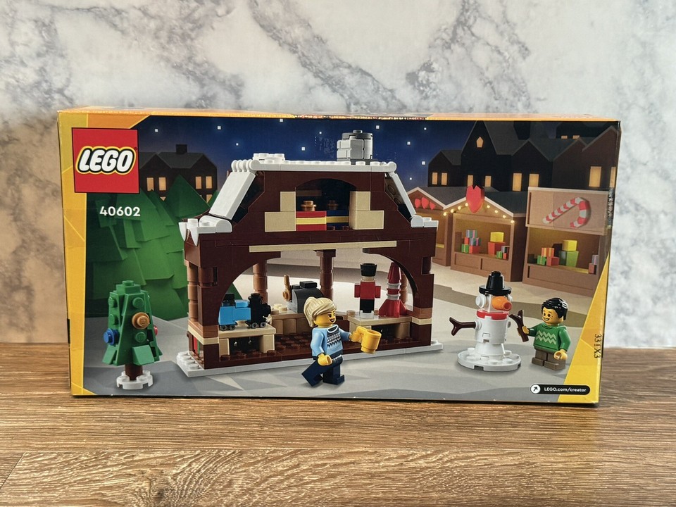 Brand New LEGO Creator Winter Market Stall 40602 Christmas Holiday ...