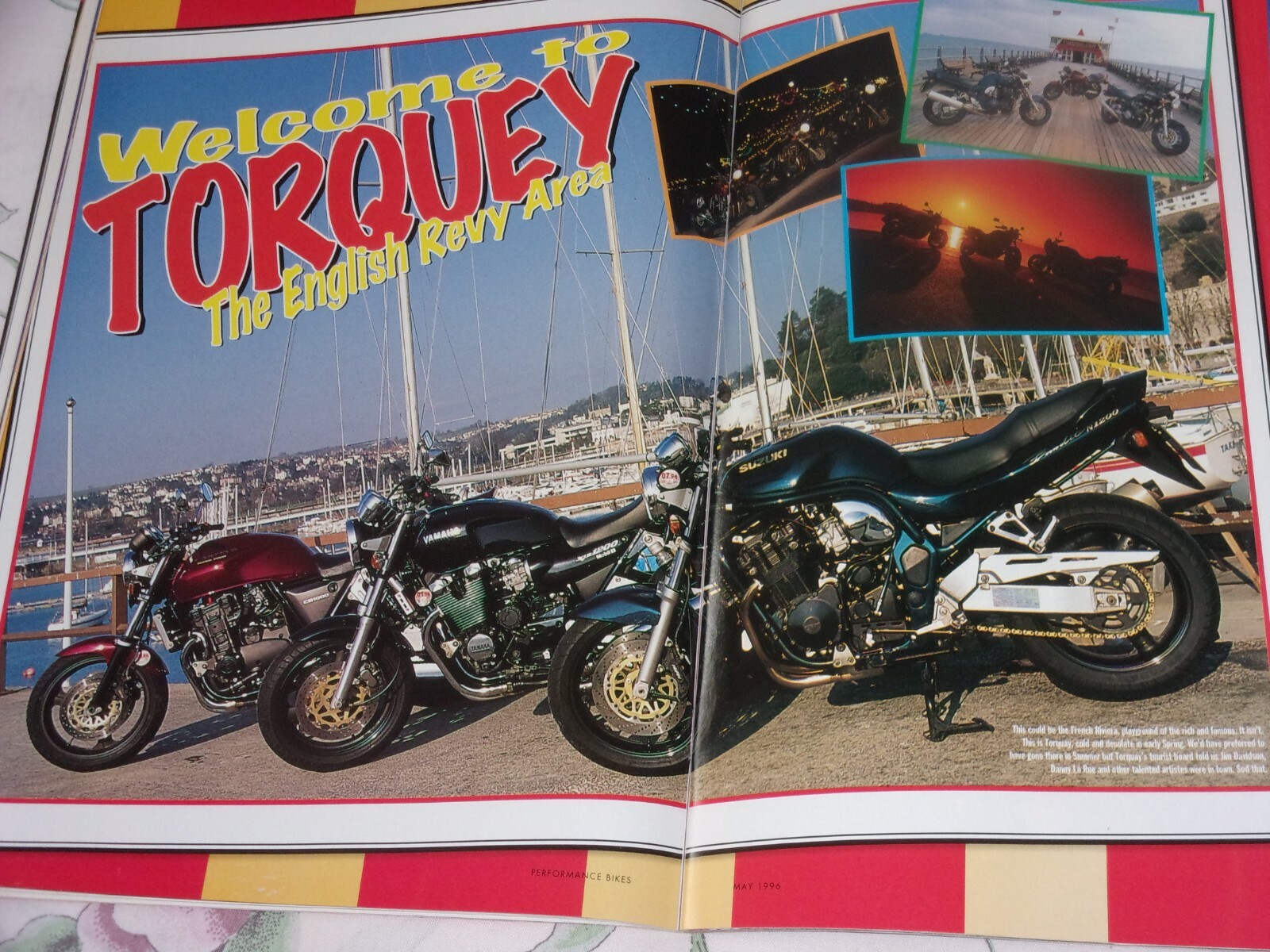 Performance Bike Magazine From Jan 1997 Honda Vfr400 Suzuki Gsx-r400 ...