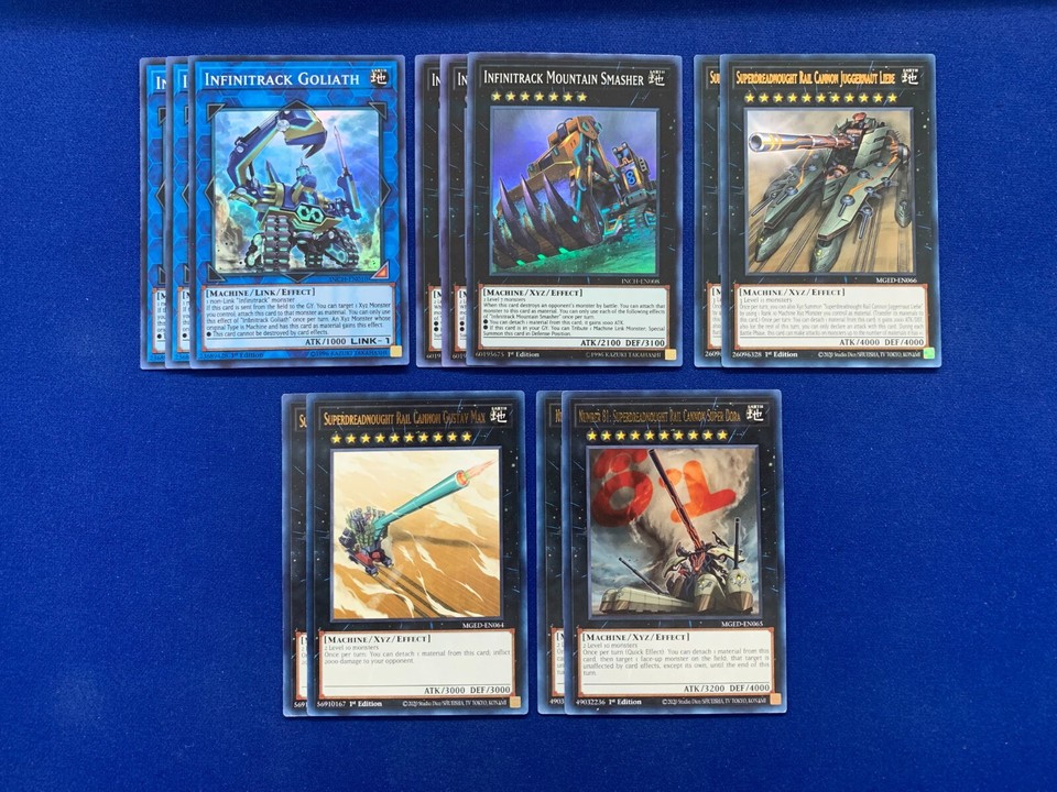 Yu-Gi-Oh! - Complete Infinitrack Xyz & Link Deck | eBay