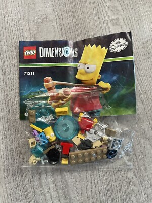 Lego Dimensions The Simpsons Bart Simpson Fun Pack (#71211) Sealed Bag ...