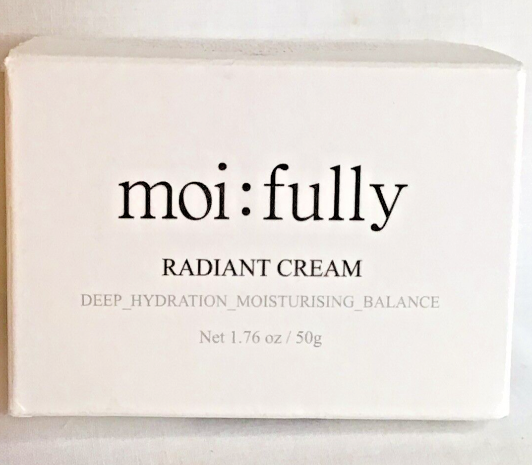 moi:fully RADIANT CREAM 1.76oz K Beauty PREMIUM Korean skincare k ...