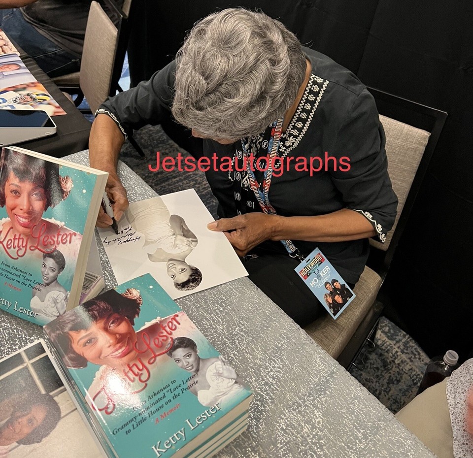 Ketty Lester Signed IP 8x10 Photo w/ Exact Proof - Authentic, Happy ...