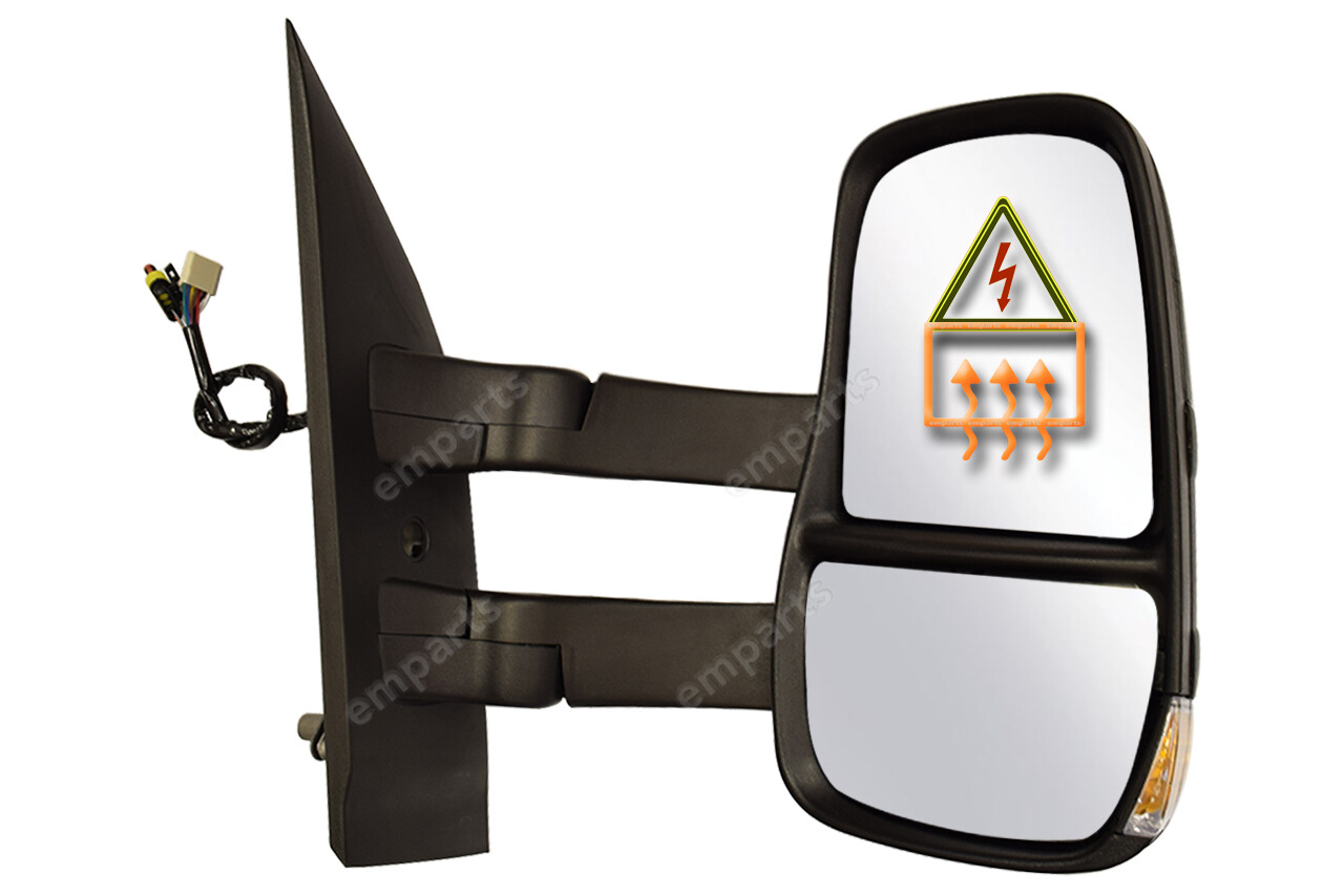 For Iveco Daily Wing Mirror Electric Heated Long Right Driver O/S 2014 ...