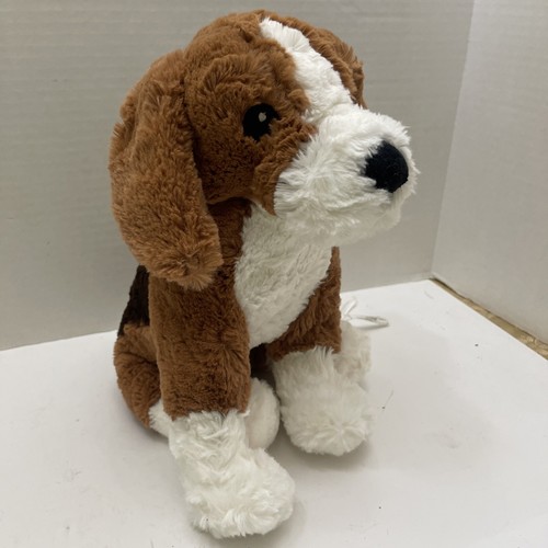 IKEA 12" Stuffed Plush Gosig Valp Brown White Beagle Puppy Dog Animal ...