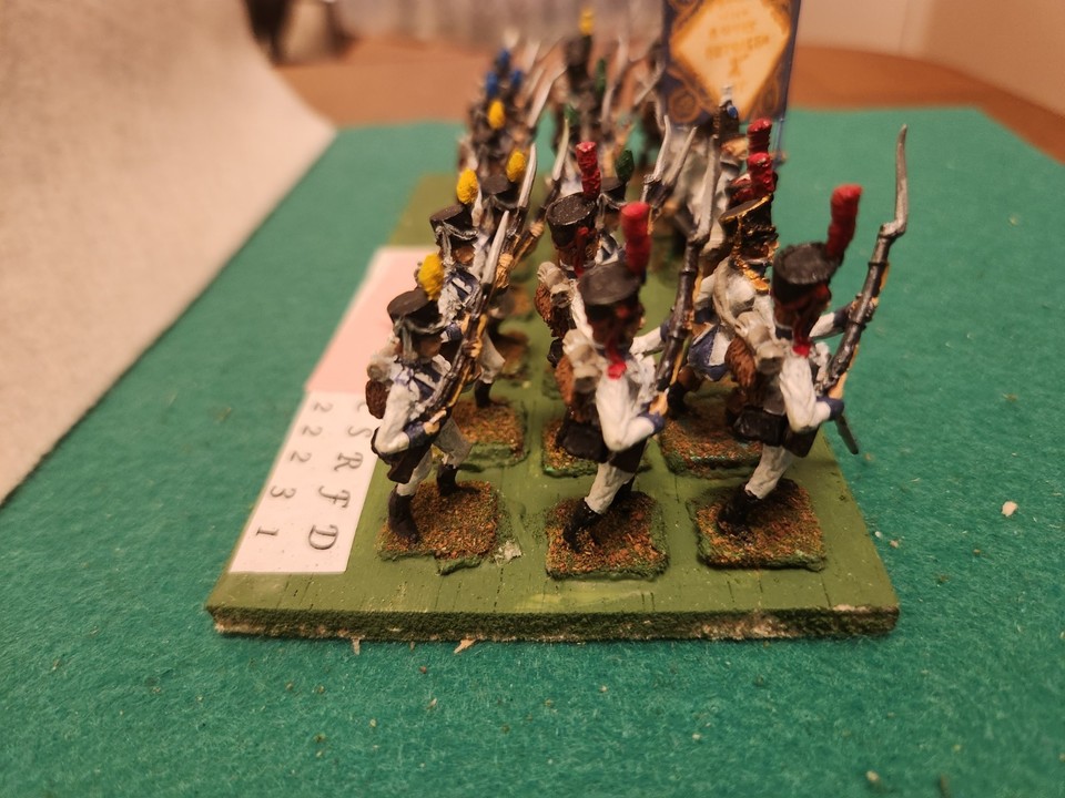 24 Westphalian Line Infantry Napoleonics Minifigs 25mm PAINTED (Lot 257 ...