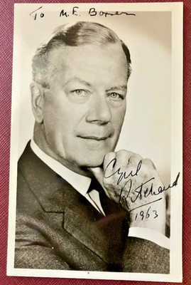 CYRIL RITCHARD SIGNED PHOTO | eBay