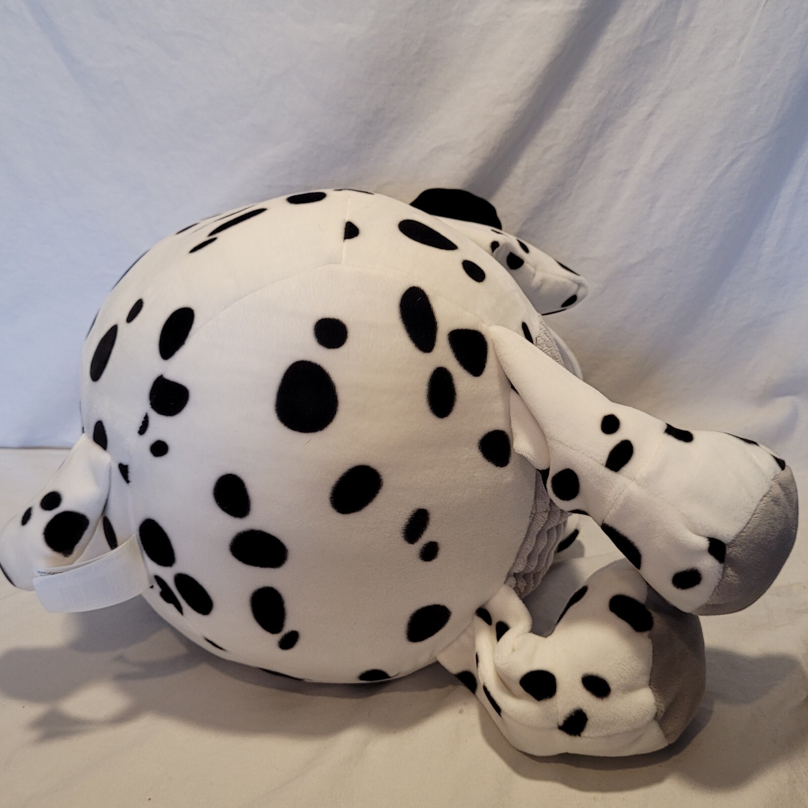 Hug Fun Dalmation Puppy Dog Plush Flip Eye Stuffed Animal Toy 18" Spots ...