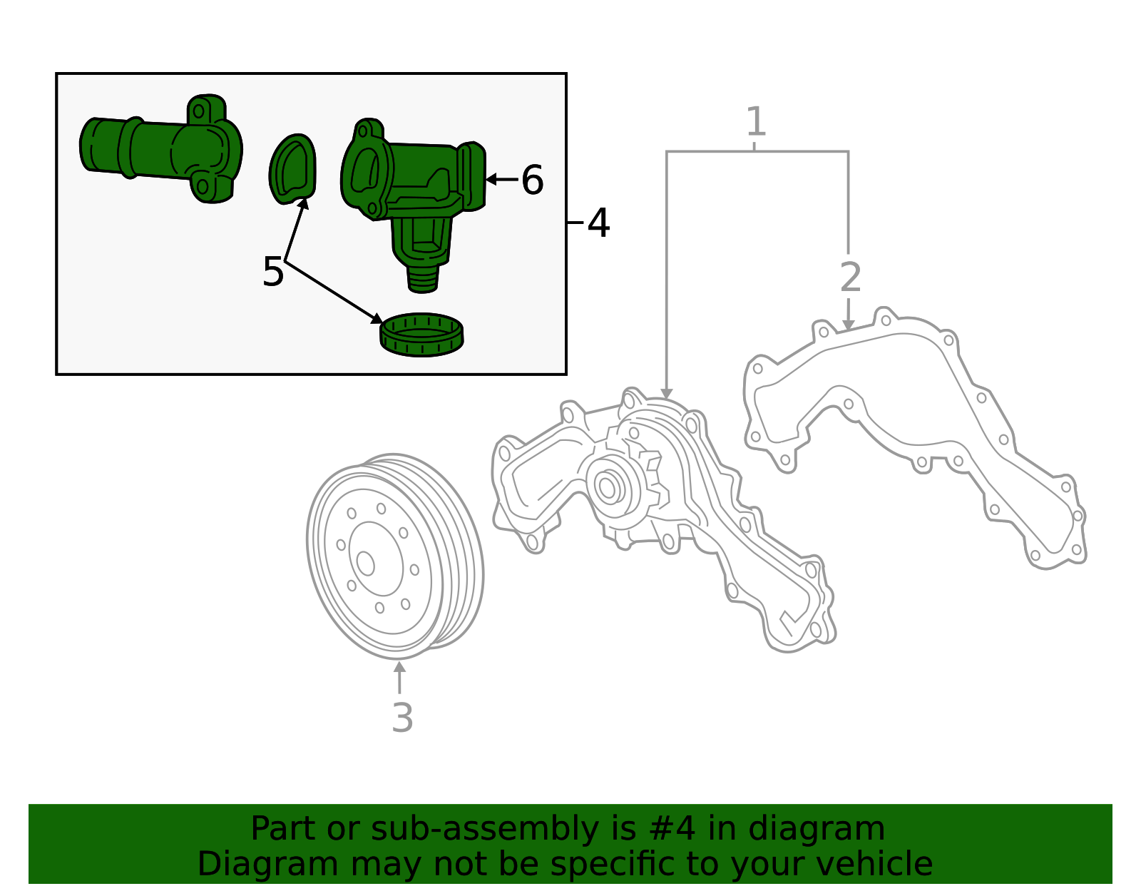Genuine Water Outlet 12678779 | eBay