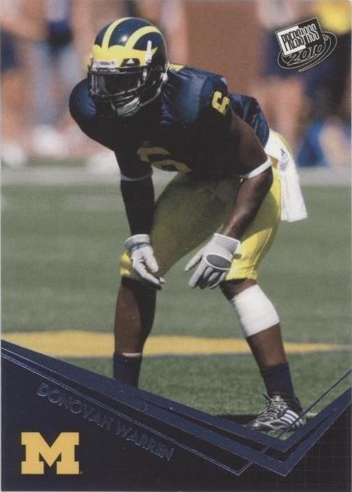 2010 Press Pass - Donovan Warren #22 Blue (RC) for sale online | eBay