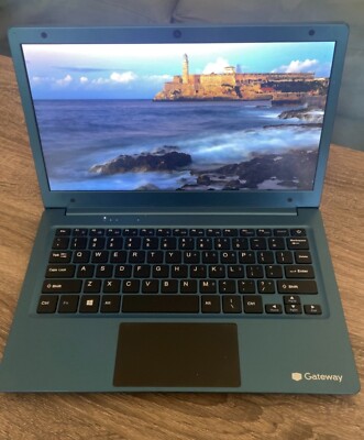 HP Gateway 11.6" Ultra-Thin Notebook Laptop Computer & Case, 4GB Ram ...