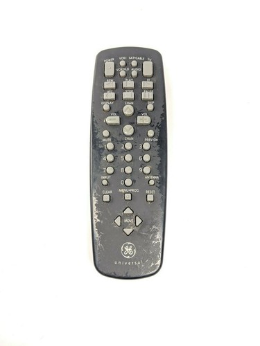 GE Universal 5 Device Remote Control CRK84B2 2G21031-05A TV VCR Audio ...