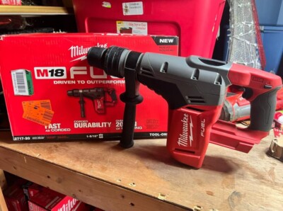 Milwaukee 2717-20 M18 FUEL 18V 1-9/16-Inch SDS-Max Rotary Hammer - Bare ...