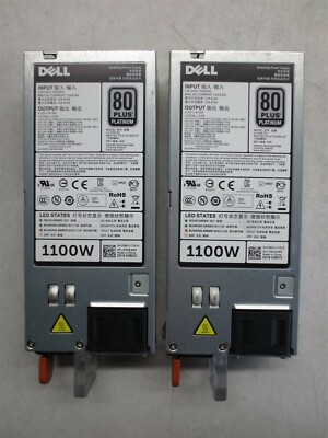 Dell PowerEdge 1100W Power Supply, Lot of 2 | eBay