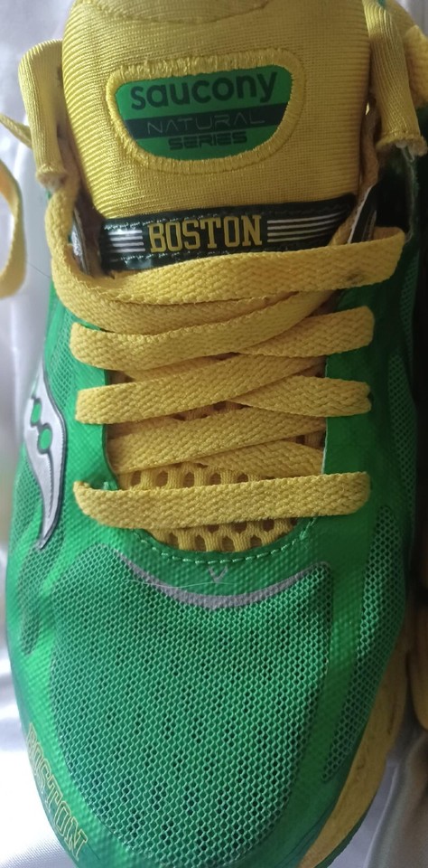 Saucony Kinvara 5 Boston Yellow Green Sneakers -. Size 7 | eBay