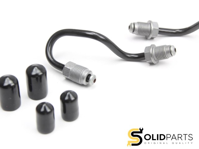 2x Original Metzger Brake Line Pipe Brake Caliper Rear 1k0611763e ...