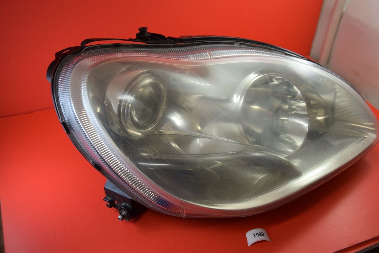 A6 00-03 MERCEDES S430 S500 S600 HEADLIGHT LAMP R PASSENGER SIDE ...