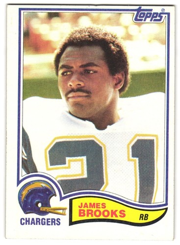 James Brooks 1982 Topps NFL Rookie Card #226 | eBay