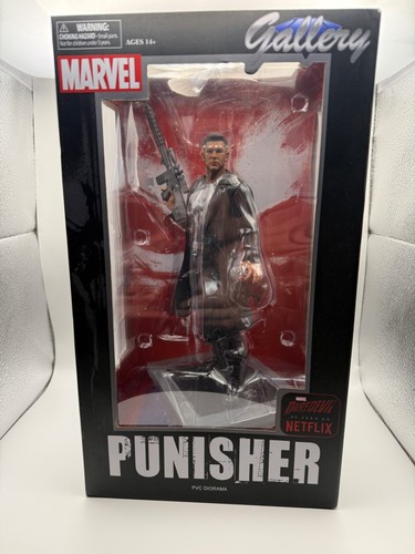 Marvel Gallery PUNISHER Netflix Daredevil PVC Statue Diorama Diamond ...