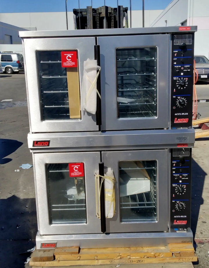 LANG DOUBLE STACK CONVECTION OVENS - ELECTRIC NEW | eBay