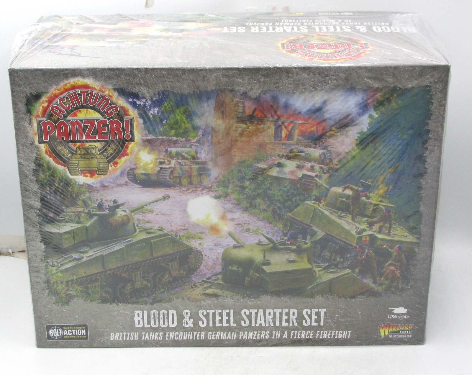 Achtung Panzer! 482010001 Blood & Steel (Starter Set) WW2 Bolt Action ...