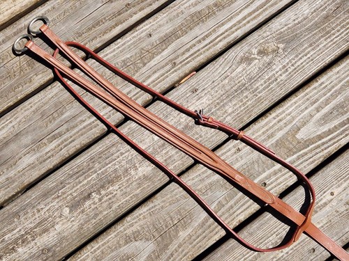 Devoucoux Plain Raised Light Brown Leather Running Martingale - Medium ...