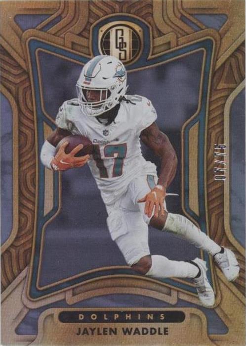2022 Panini Gold Standard - Jaylen Waddle #76 Platinum /75 for sale ...