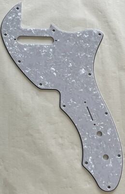 New Great-For Fit US Telecaster Thinline/Tele 69 Guitar Pickguard White ...