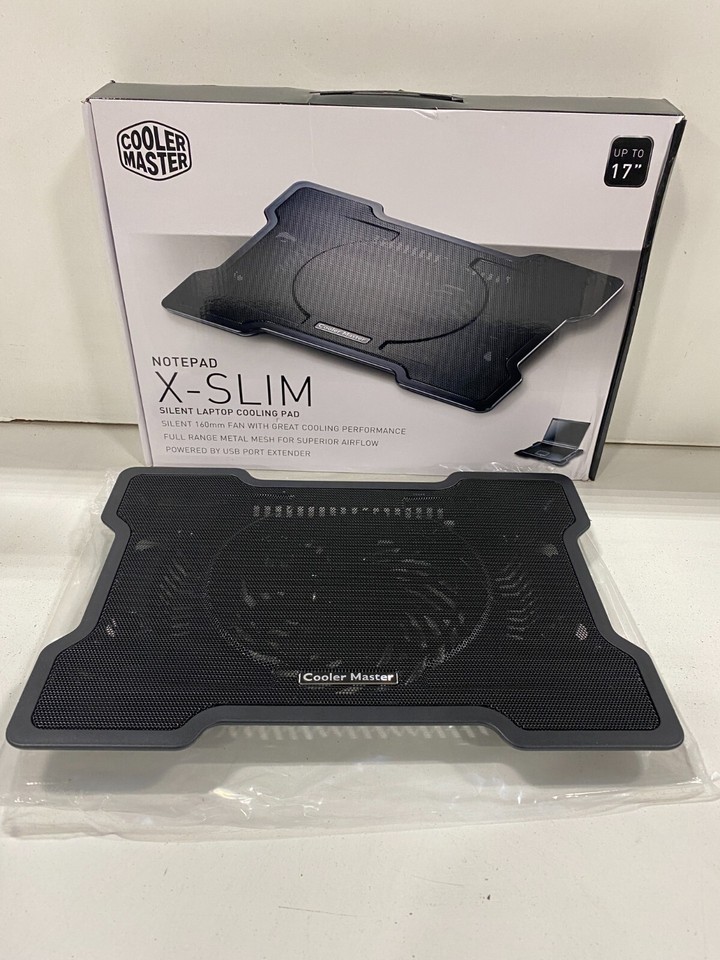 Cooler Master NotePal X-Slim Ultra-Slim Laptop Cooling Pad with 160mm ...