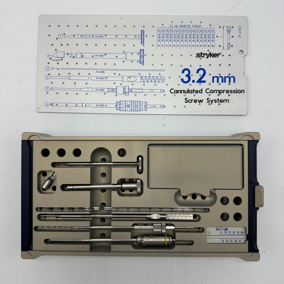 Stryker Twinfix 3.2 mm Cannulated Compression Screw System | eBay