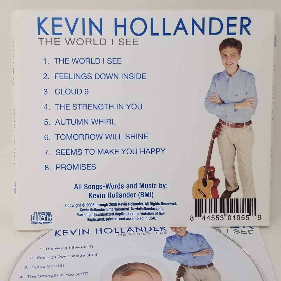Kevin Hollander The World I See CD | eBay