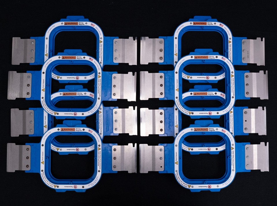 (4)Melco EMT16 Plus Complete Set-up, Thread, Hoops, Melco OS, Hoop ...