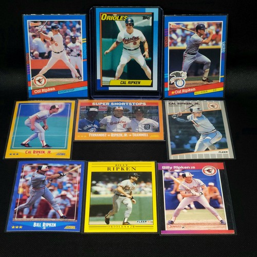 Billy Ripken And Cal Ripken Jr. Card Lots 9 | eBay