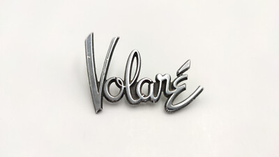VOLARÉ EMBLEM PLYMOUTH 1976-1980 GENUINE PART CLASSIC CAR METAL | eBay