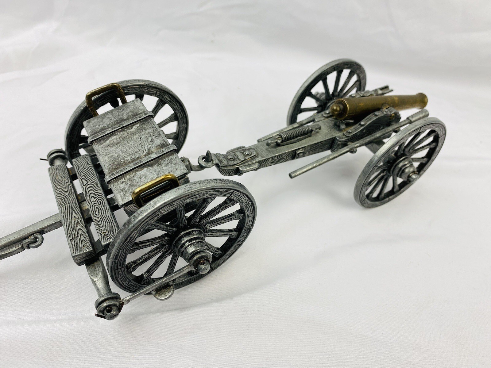 GATLING GUN & LIMBER USA 1883 Artillery Mechanical Model Sculpture | eBay