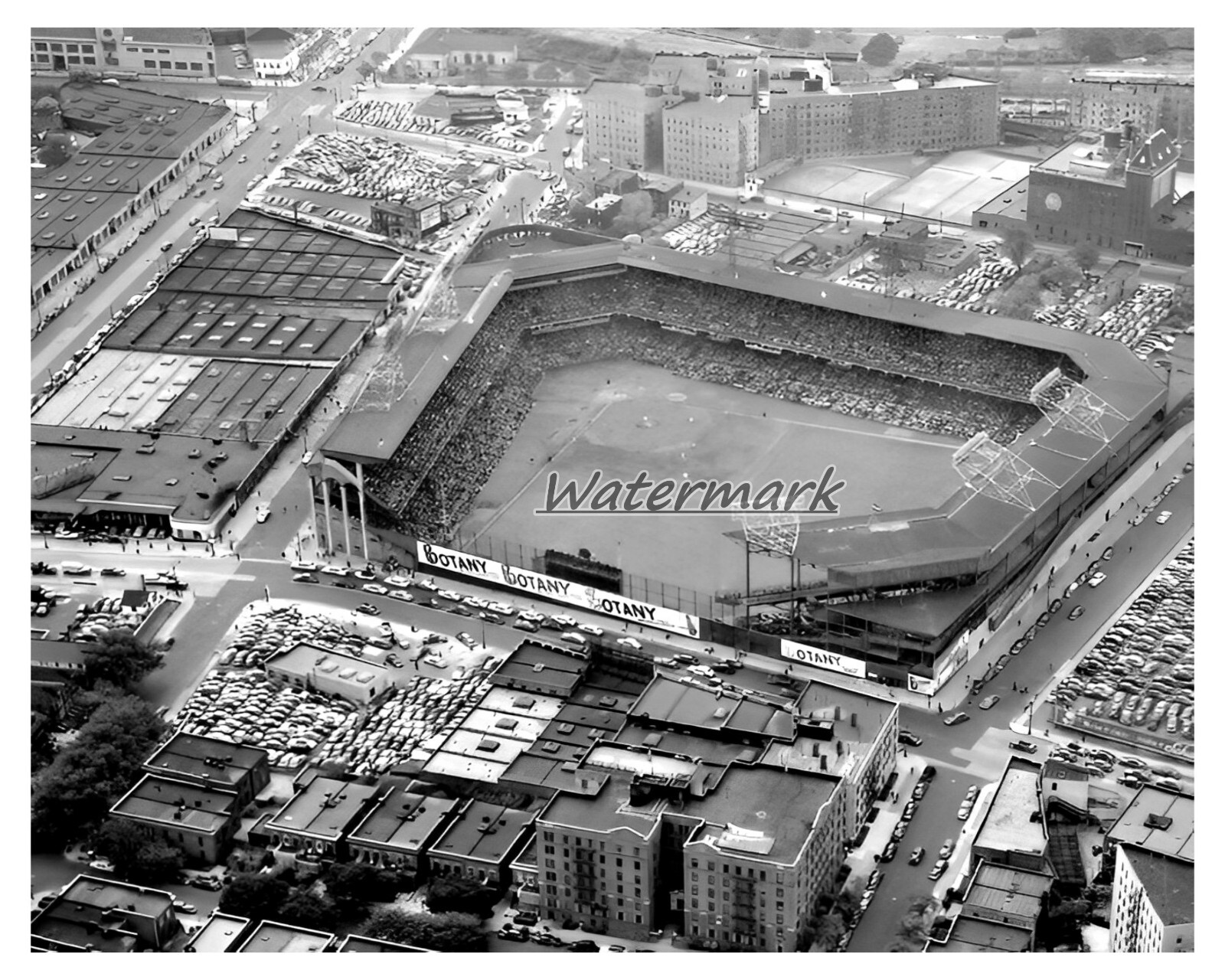 MLB Aerial View Ebbets Field Brooklyn Dodgers 8 X 10 Photo Picture | eBay