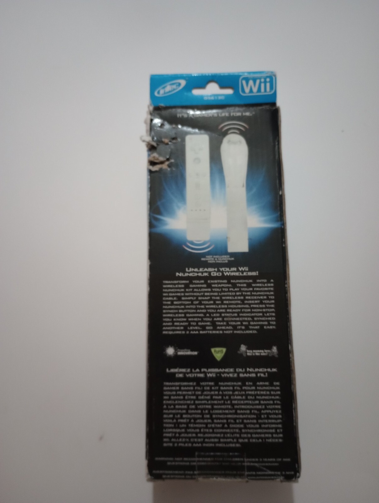 Intec Wireless Nunchuk Kit G5613 for Nintendo Wii for sale online | eBay