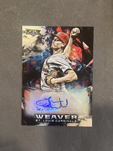2018 Topps Fire Luke Weaver #FA-LW Fire Autograph | eBay