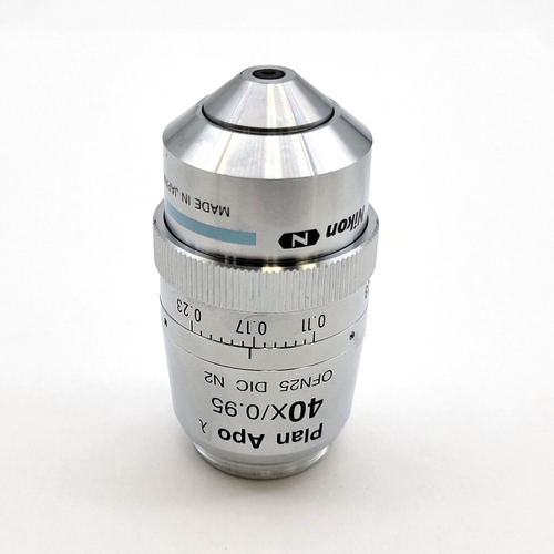 Nikon Microscope Objective Plan Apo 40x Lambda DIC N2 CFI60 | eBay