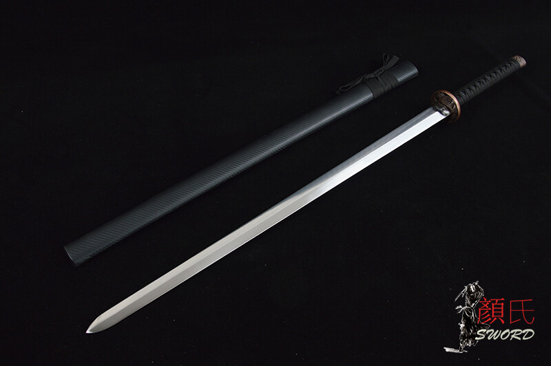 Japanese Double Edged Straight Sword Honshu Boshin Double Edge Sword