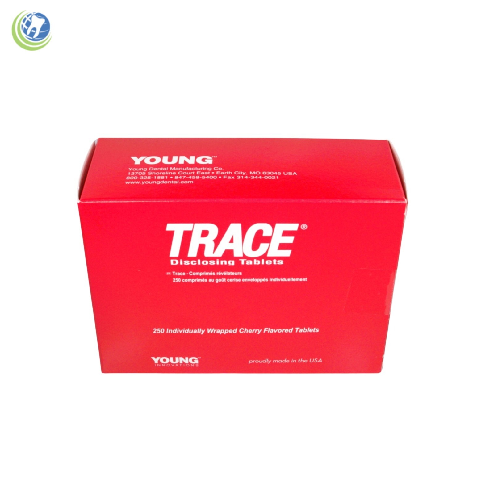 Trace Dental Plaque Disclosing Tablets Cherry Flavored Individually ...