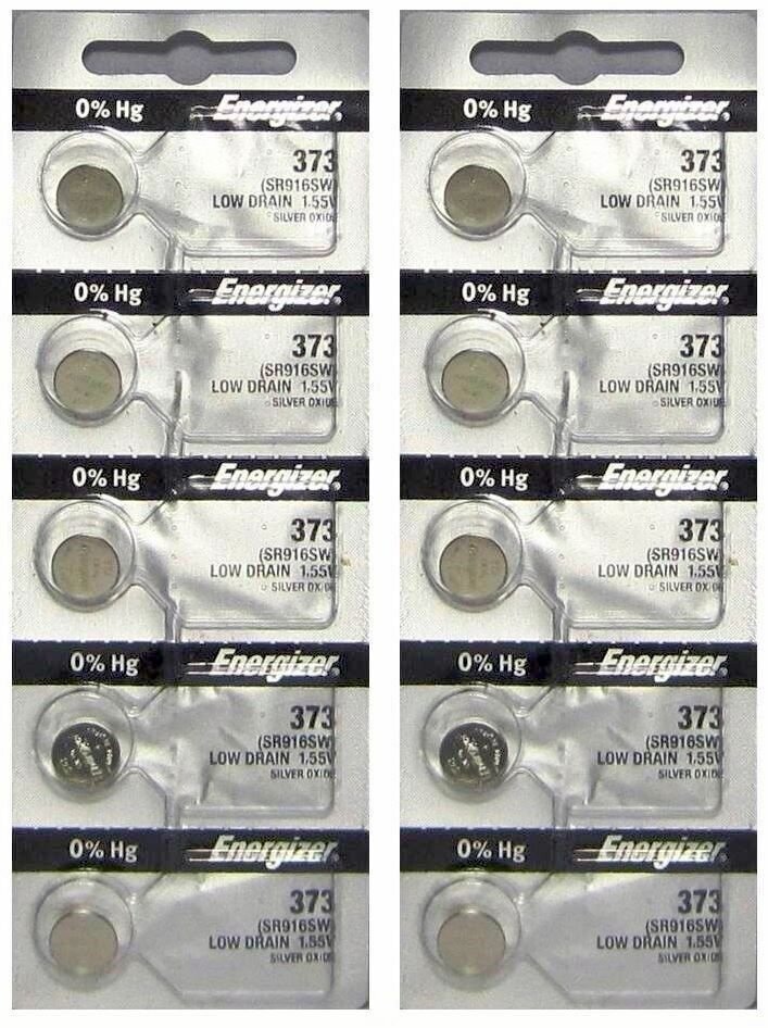2 pc 373 Watch battery Energizer SR916SW batteries | eBay