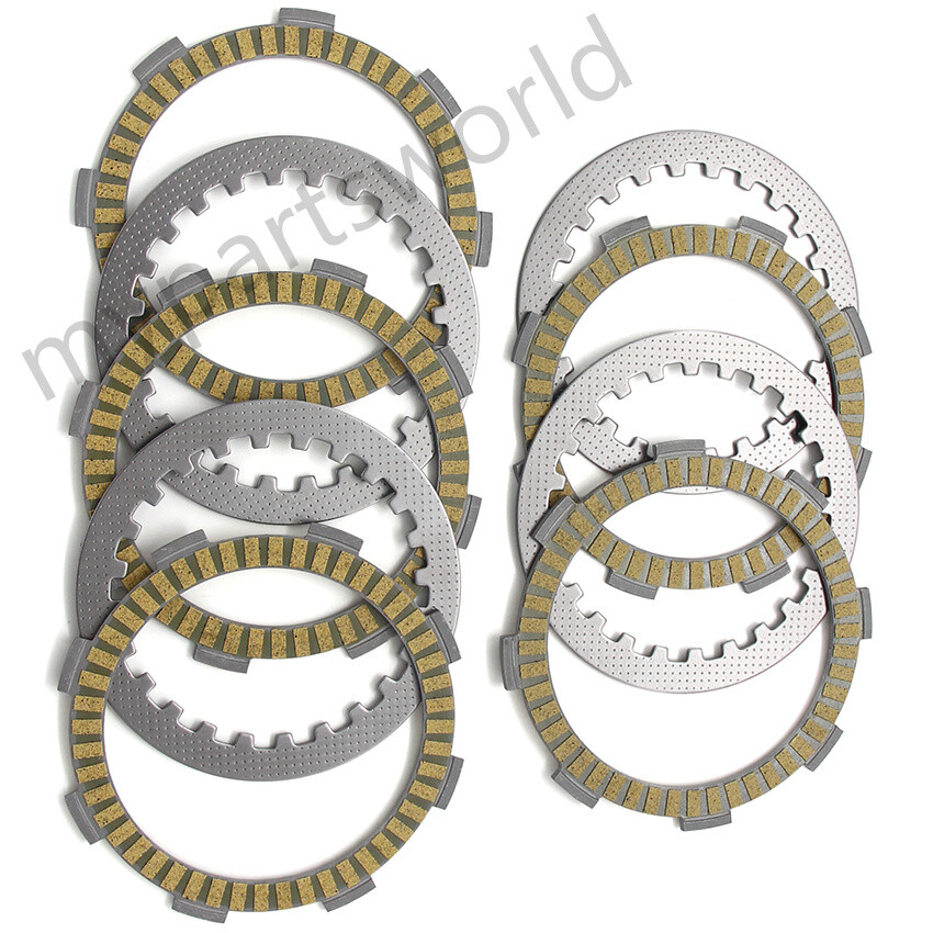 For Honda Clutch Friction Disc Steel Plate Kit CR80 CR85R CR85RB CB125 ...