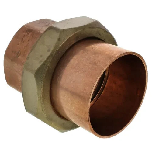 2" Copper Union, C x C - Copper x Copper Union Solder Connection -Sweat ...